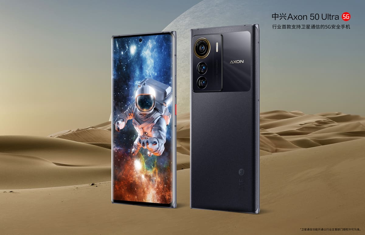 ZTE Axon 50 Ultra ra mắt: Snapdragon 8+ Gen 1, màn hình 144Hz, liên lạc vệ tinh
