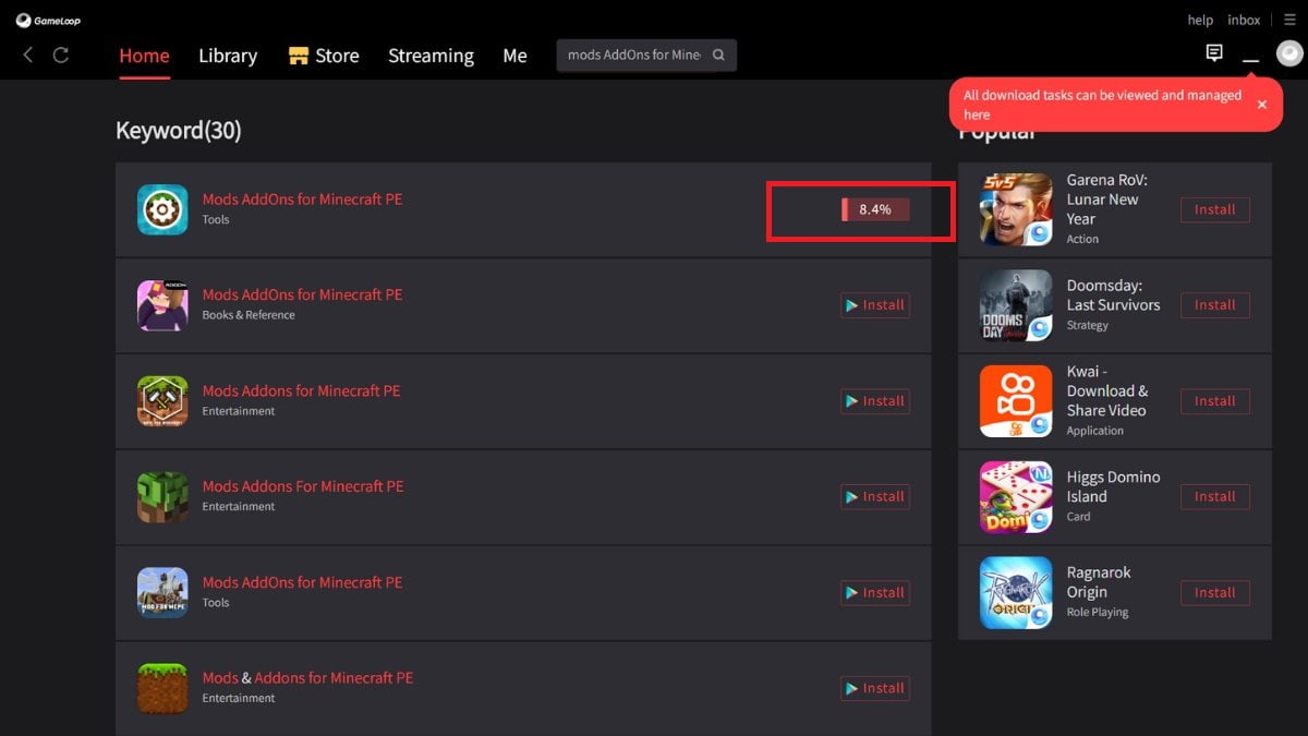 Tải Mods AddOns for Minecraft PE APK trên PC, Android