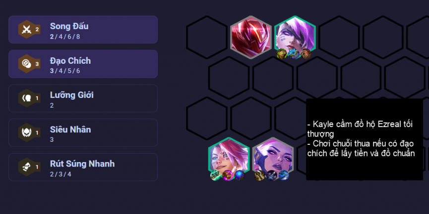 DTCL 8.5: Cách build đội hình Vi Đạo Chích DTCL Mùa 8.5