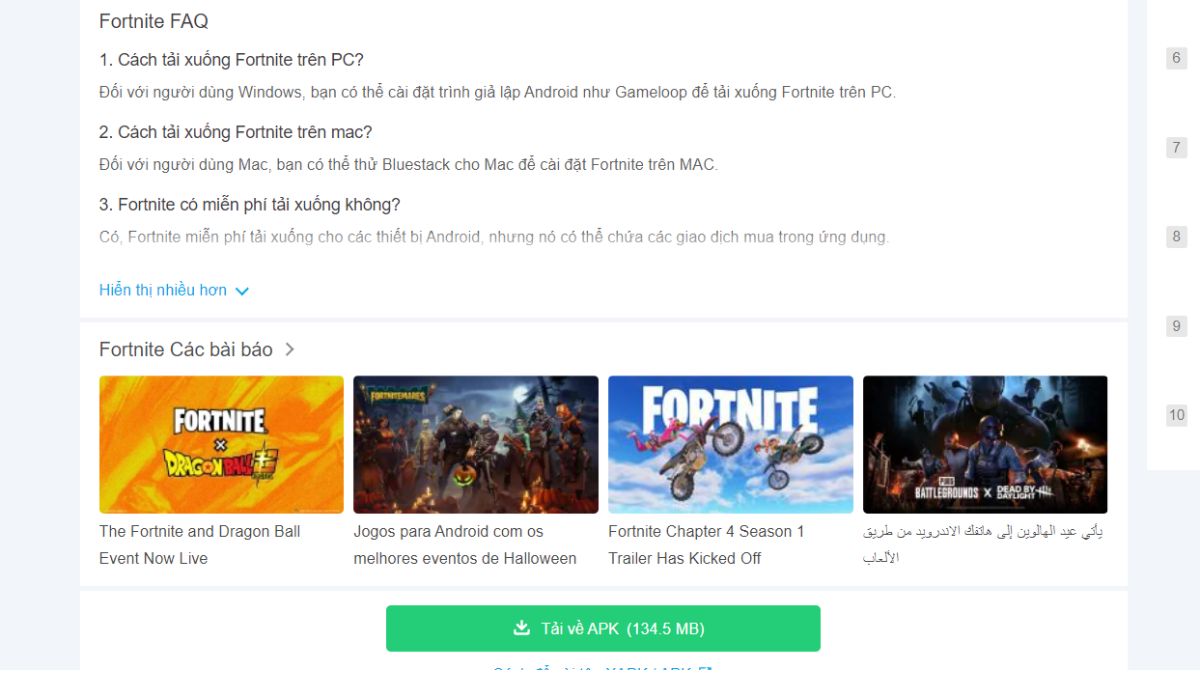 Cách tải Fortnite Apk trên Android và PC đơn giản nhất