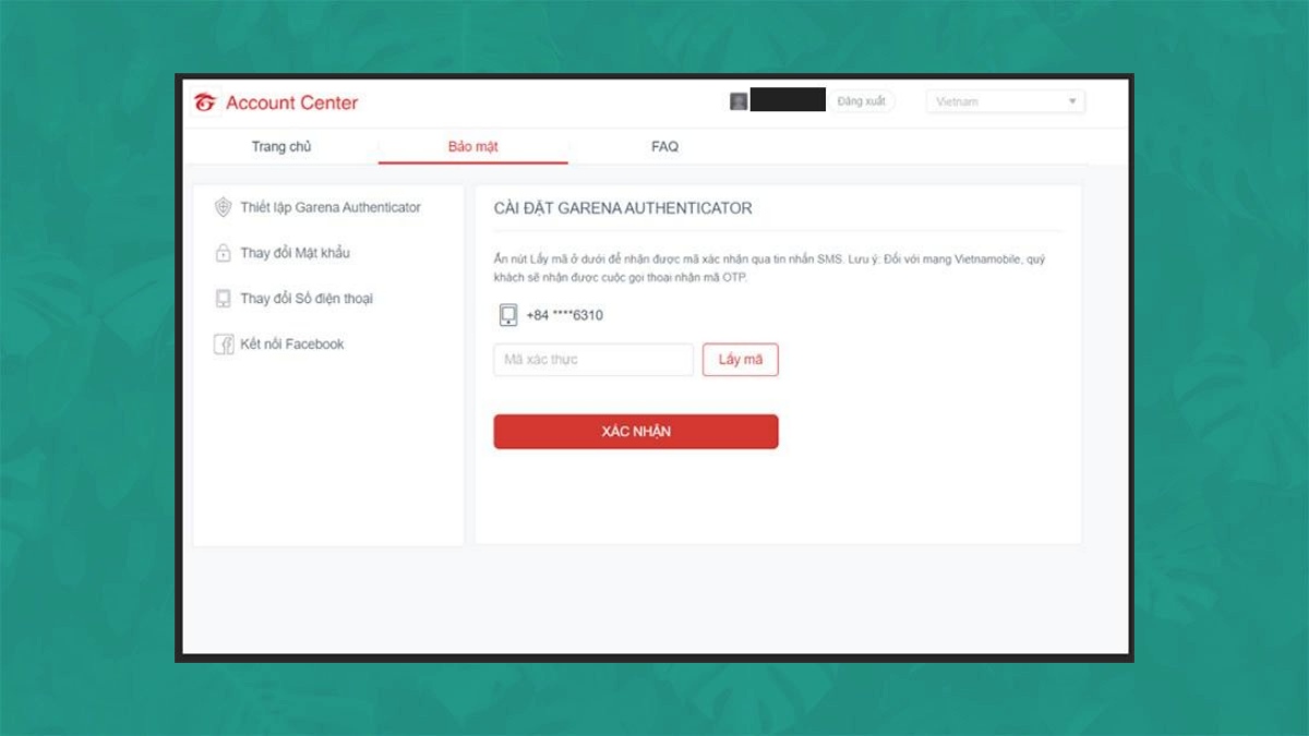 Cách tải Garena Authenticator và lấy mã bảo mật tài khoản