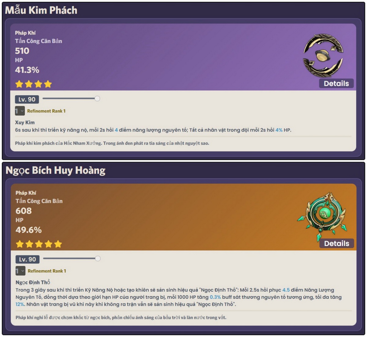 Genshin Impact: Tại sao Ngọc Bích Huy Hoàng không phải là "trấn" của chính Baizhu?