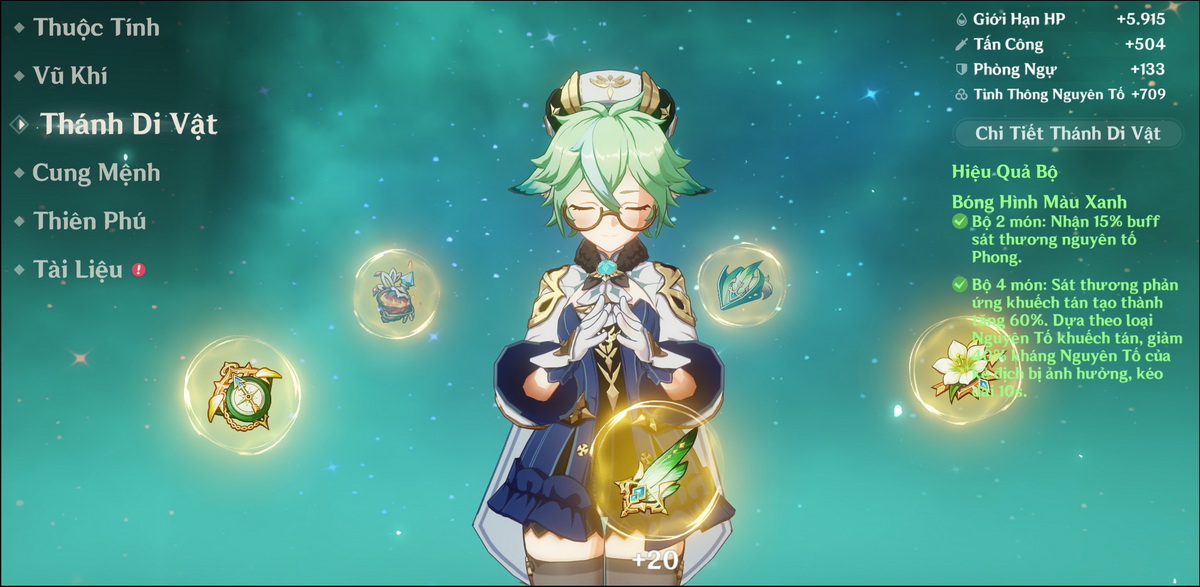 Genshin Impact: Hướng dẫn build Sucrose, nhân vật sánh vai cùng Kazuha ...