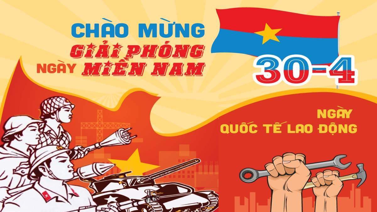 Hình ảnh 30/4 lịch sử chân thực, ảnh đẹp làm banner, poster