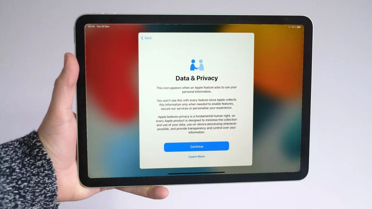 Tất tần tật các bước để có một chiếc iPad setup hoàn tất