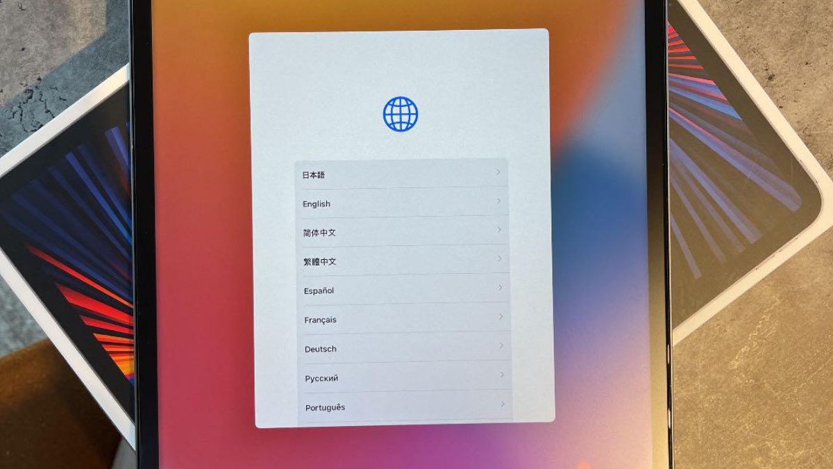Tất tần tật các bước để có một chiếc iPad setup hoàn tất