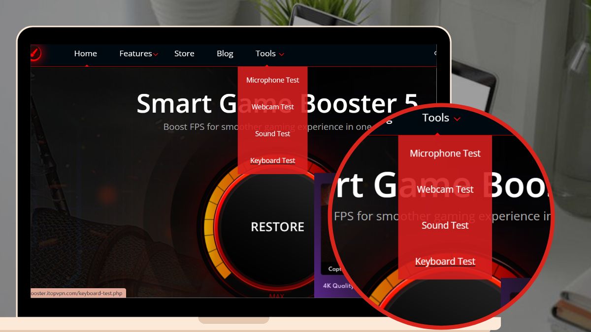 Top 8 website Keyboard tester online cho laptop, máy tính