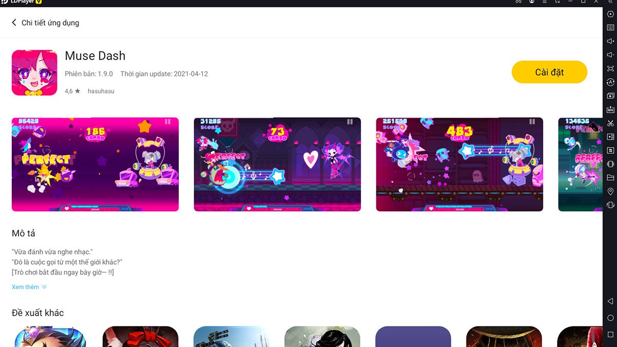 Cách tải Muse Dash trên điện thoại Android, IOS và máy tính