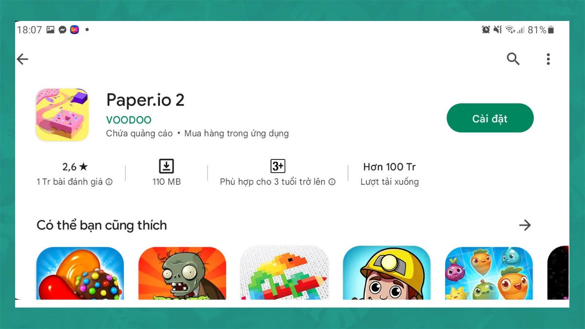 Cách tải Paper io 2 trên điện thoại Android, IOS đơn giản
