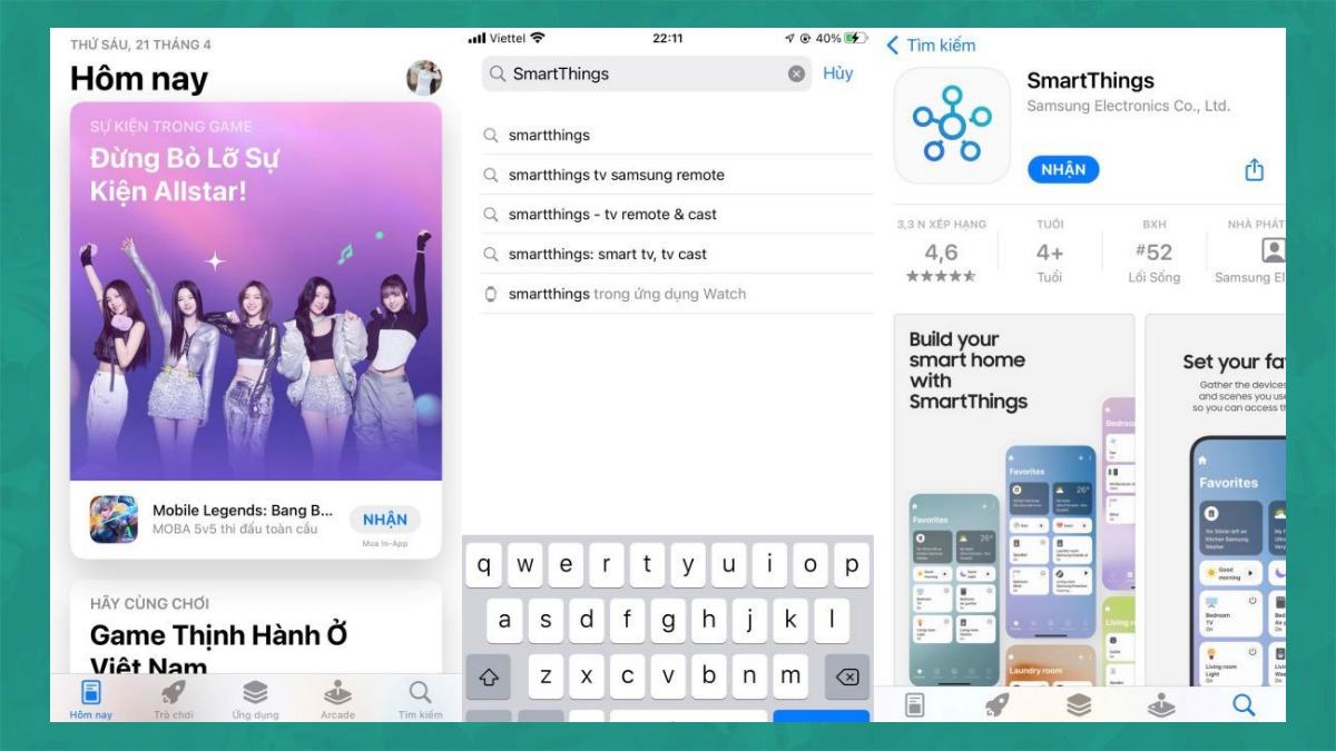 Cách tải SmartThings trên điện thoại Android, IOS đơn giản