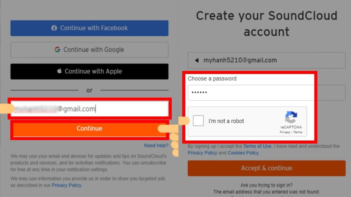 Cách đăng ký, đăng nhập SoundCloud nghe nhạc trực tuyến