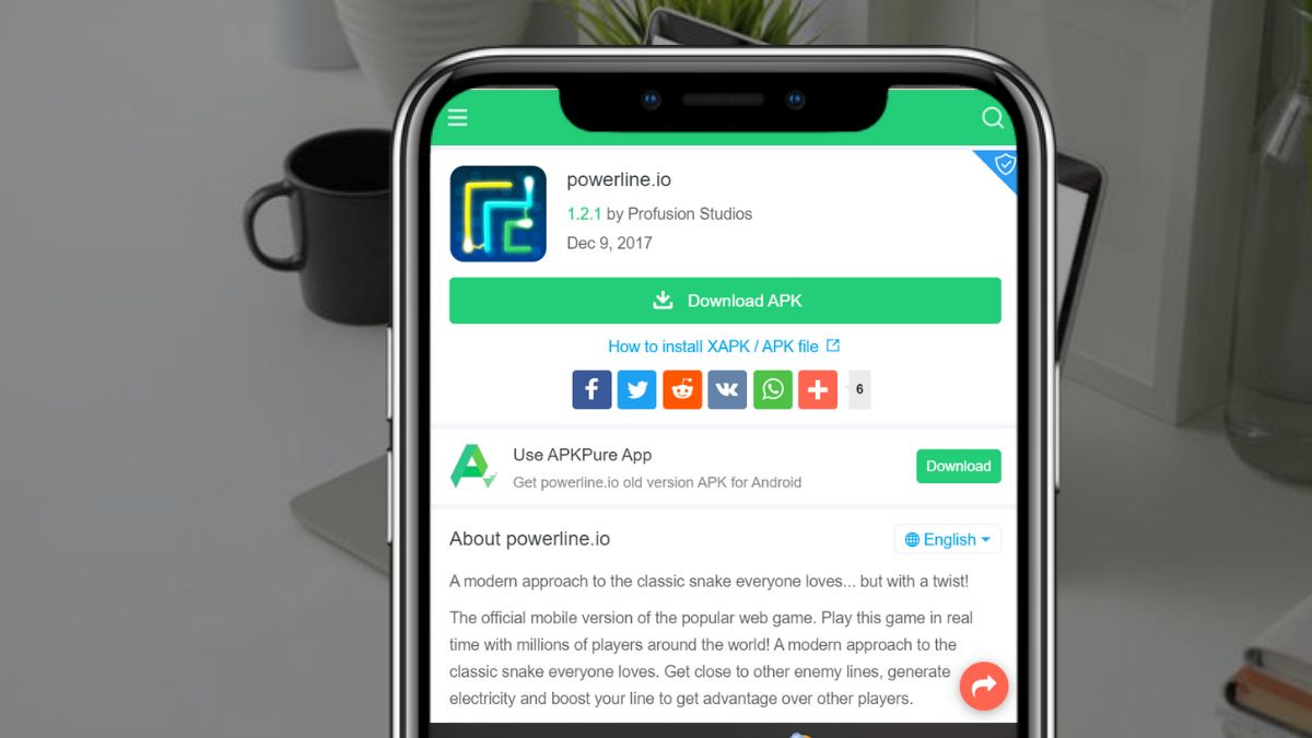 Cách tải Powerline io trên điện thoại Android, IOS đơn giản