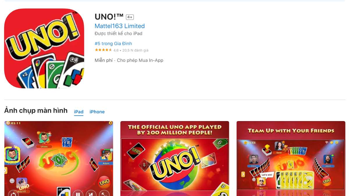 Cách tải UNO online trên điện thoại Android, IOS đơn giản