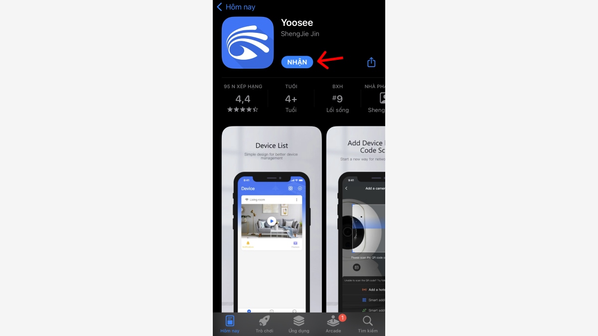 Cách tải Yoosee phần mềm xem camera trên điện thoại, PC