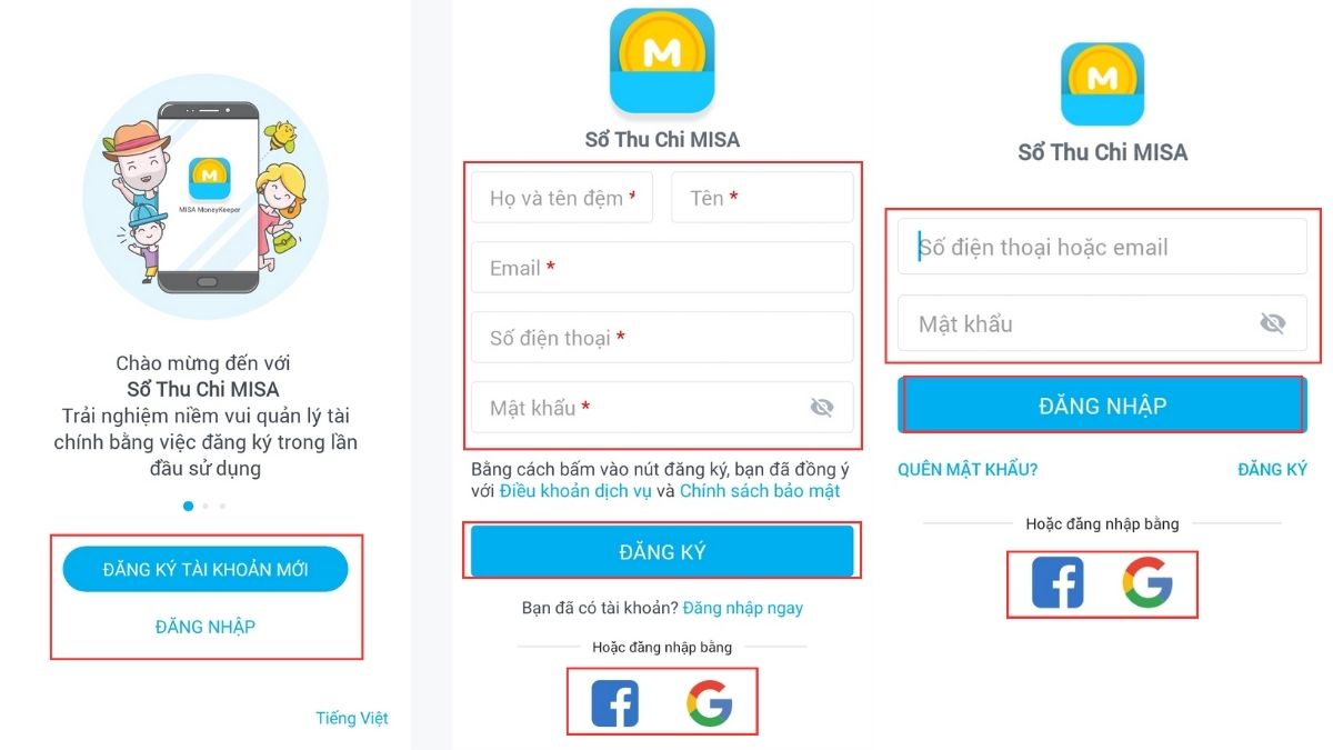 Tải MISA - Ứng dụng sổ thu chi, quản lý tài chính cá nhân
