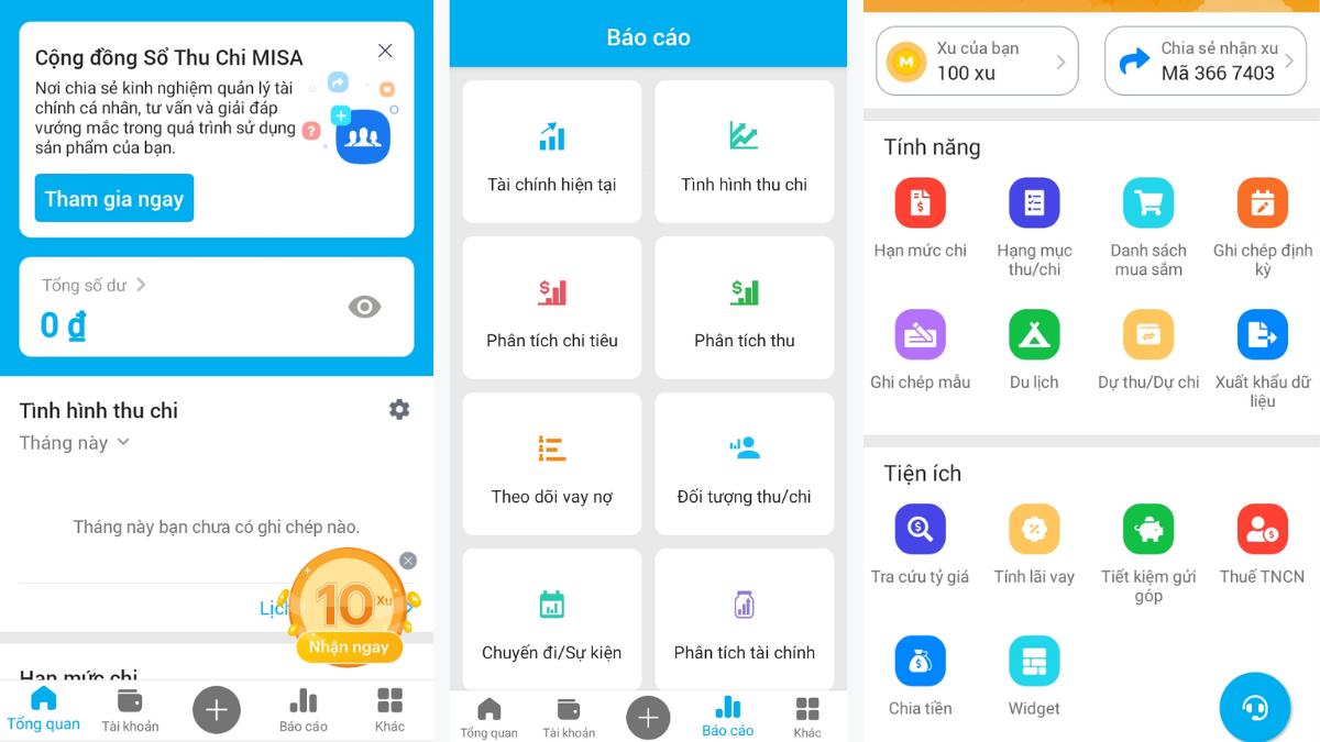 Tải MISA - Ứng dụng sổ thu chi, quản lý tài chính cá nhân