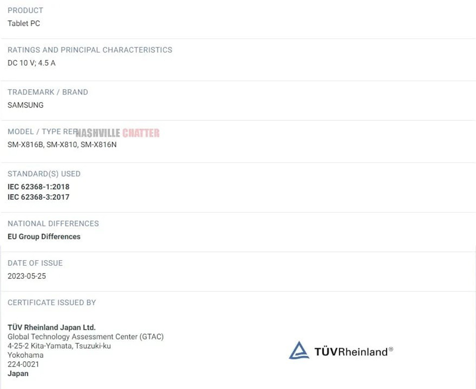 Hé lộ công nghệ sạc nhanh của Galaxy Tab S9 series