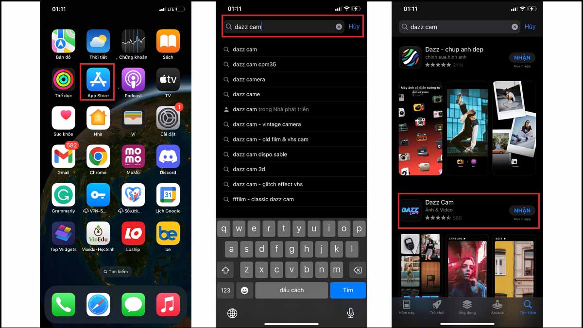 Tải Dazz Cam - Vintage Camera chụp ảnh đẹp cho Android, iOS