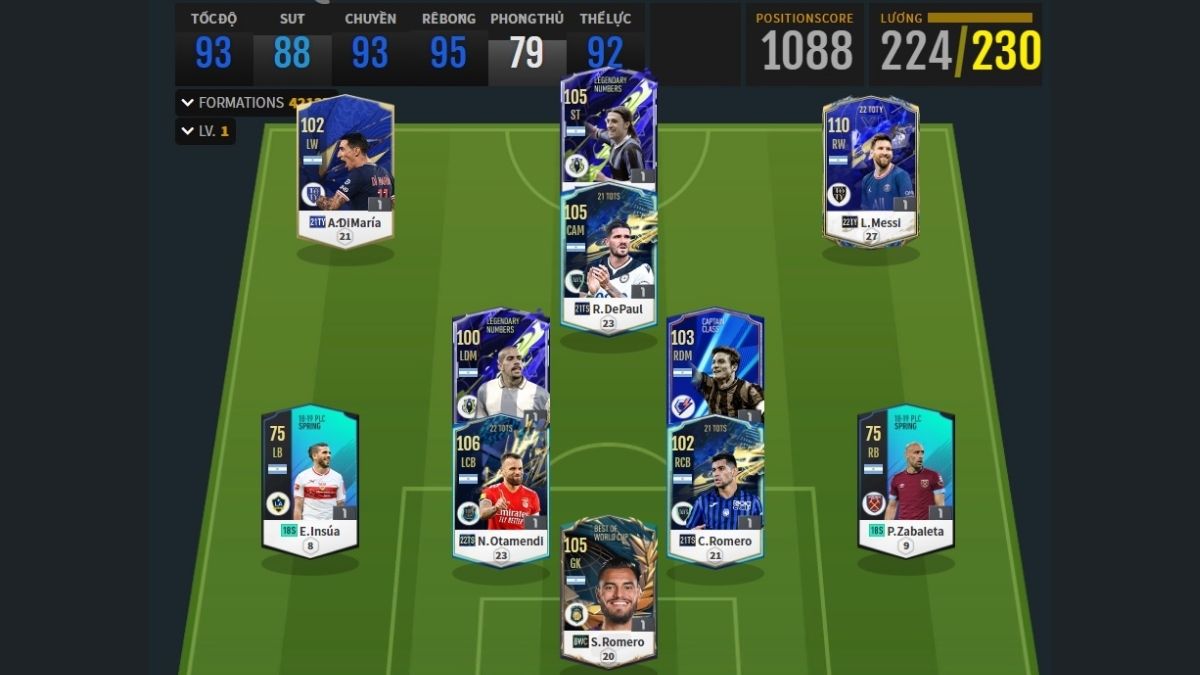 Đội hình Argentina toàn siêu sao tham dự World Cup 2022