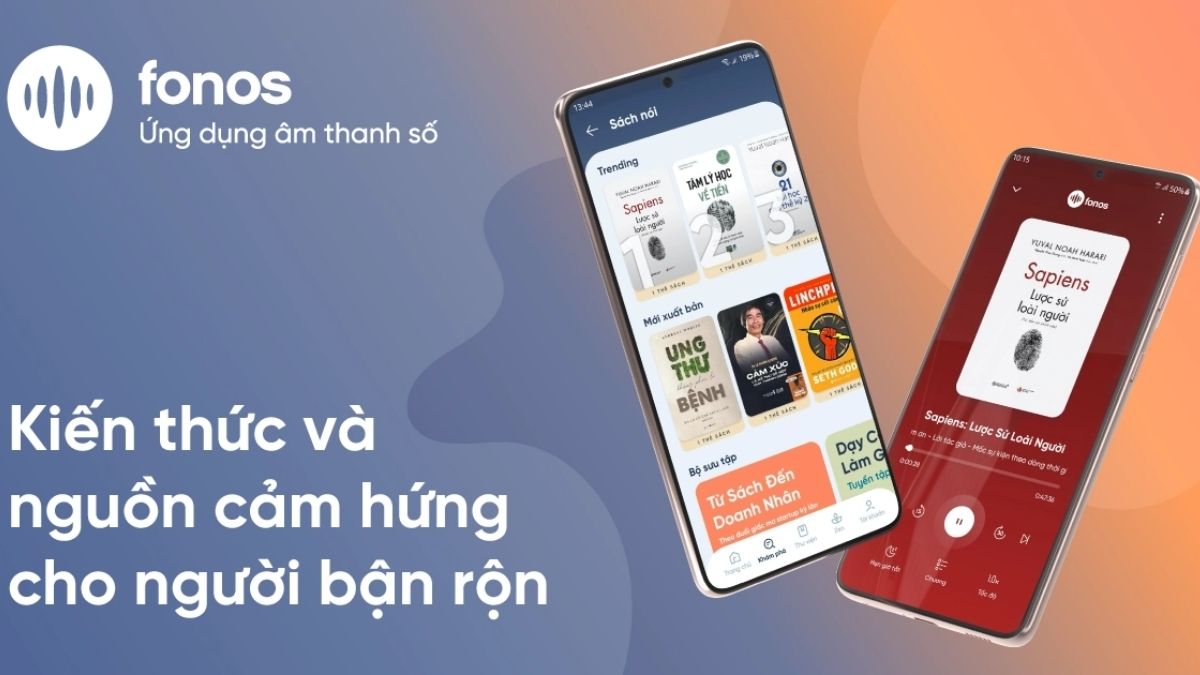 Tải Fonos: Ứng dụng Sách nói, thiền định và Ebook online