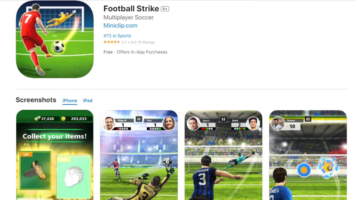 Cách tải Football Strike trên điện thoại Android, iOS