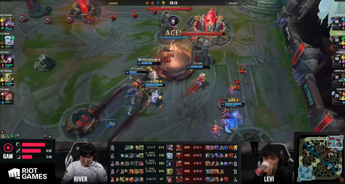 GAM vs GG Khi đội tuyển Bắc Mỹ hiểu quá rõ nhà vô địch VCS