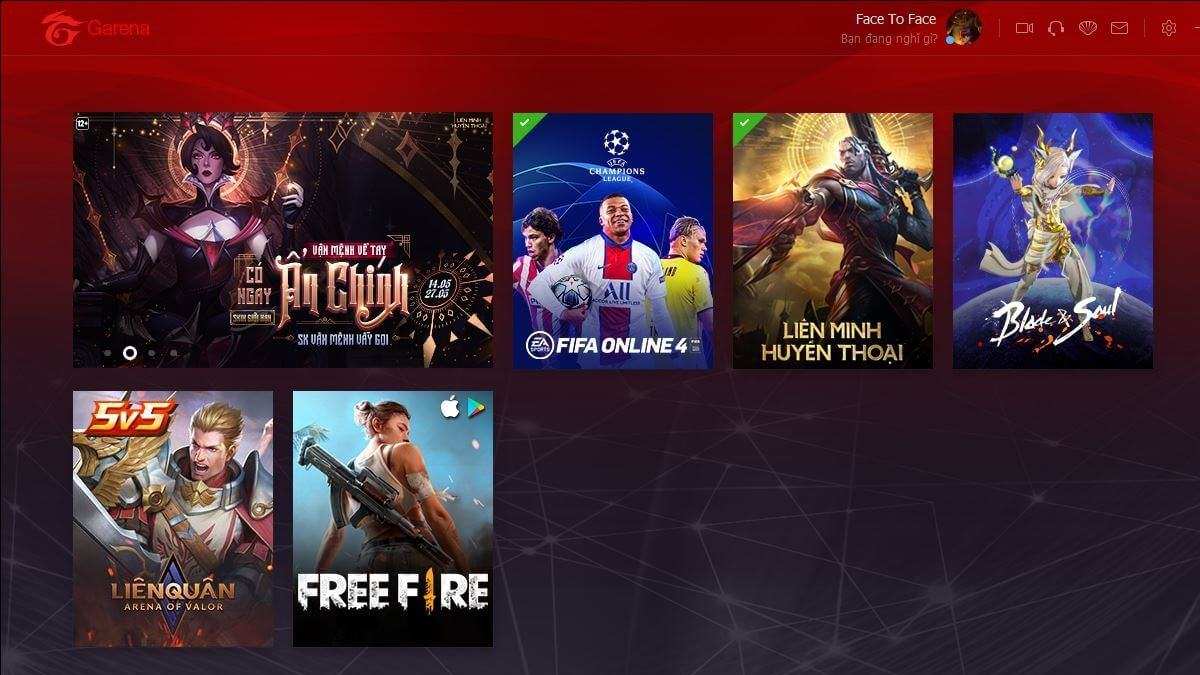 Tải Garena PC: Mạng xã hội dành cho các game thủ