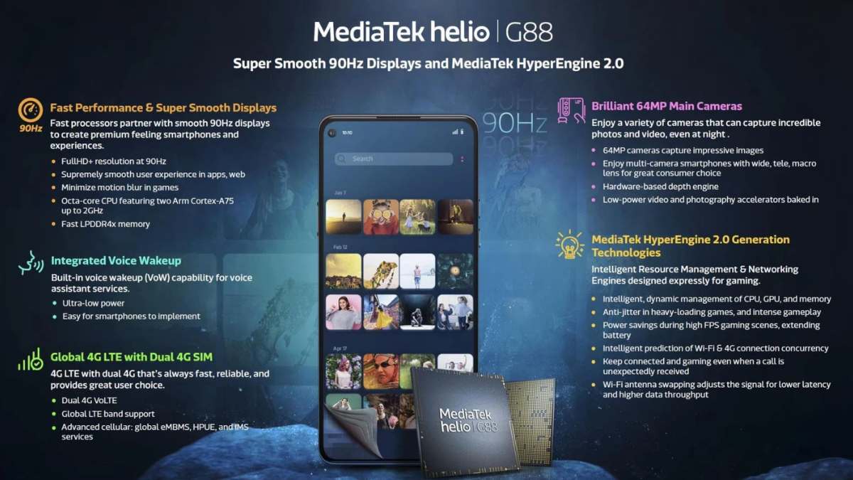 Tìm hiểu MediaTek Helio G88 chi tiết thông tin, hiệu năng