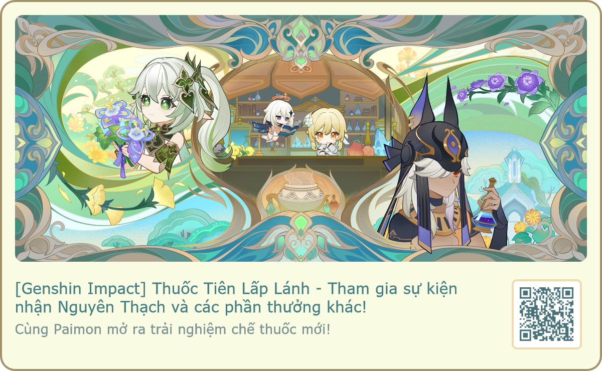 Genshin Impact: Hướng dẫn các công thức bí mật của sự kiện Thuốc Tiên ...