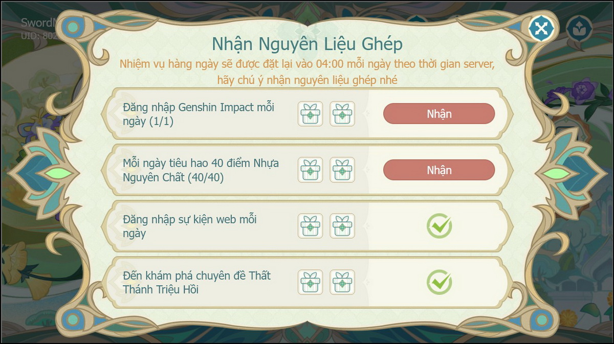Genshin Impact: Hướng dẫn các công thức bí mật của sự kiện Thuốc Tiên ...