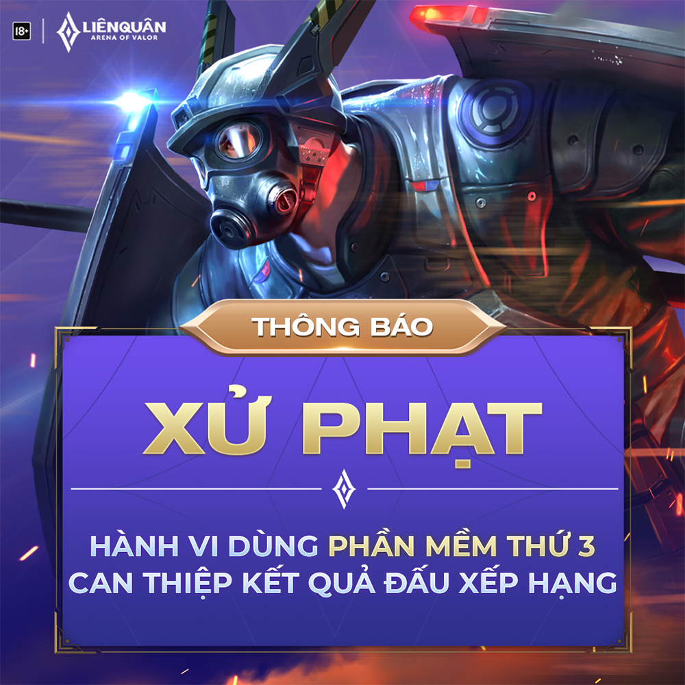 Liên Quân chỉ khóa tài khoản 1 năm đối với nạn log accSforum.vn | Sforum