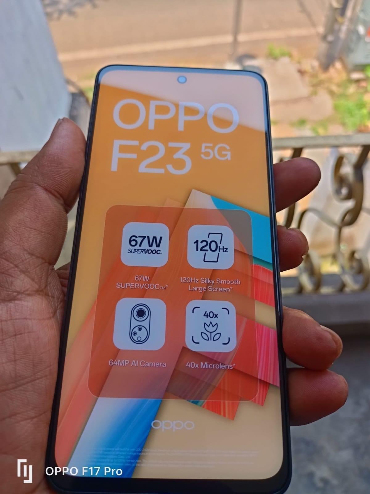 Rò rỉ giá bán và ảnh thực tế của OPPO F23 5G