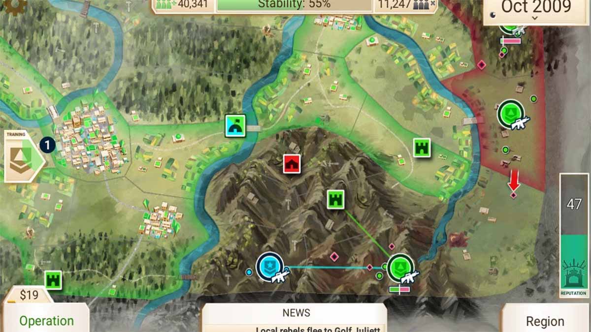 Tải Rebel Inc. chơi game chiến thuật trên Android, iOS, PC