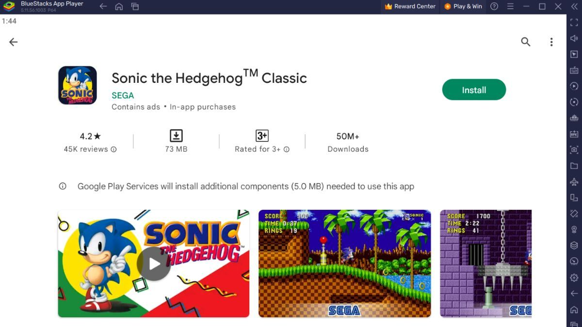 Tải Sonic The Hedgehog trên điện thoại Android, IOS và PC