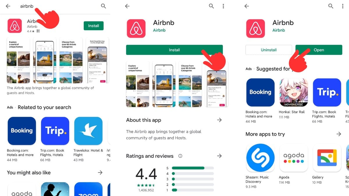 Tải Airbnb - Mô hình kinh doanh, lưu trú hot nhất hiện nay