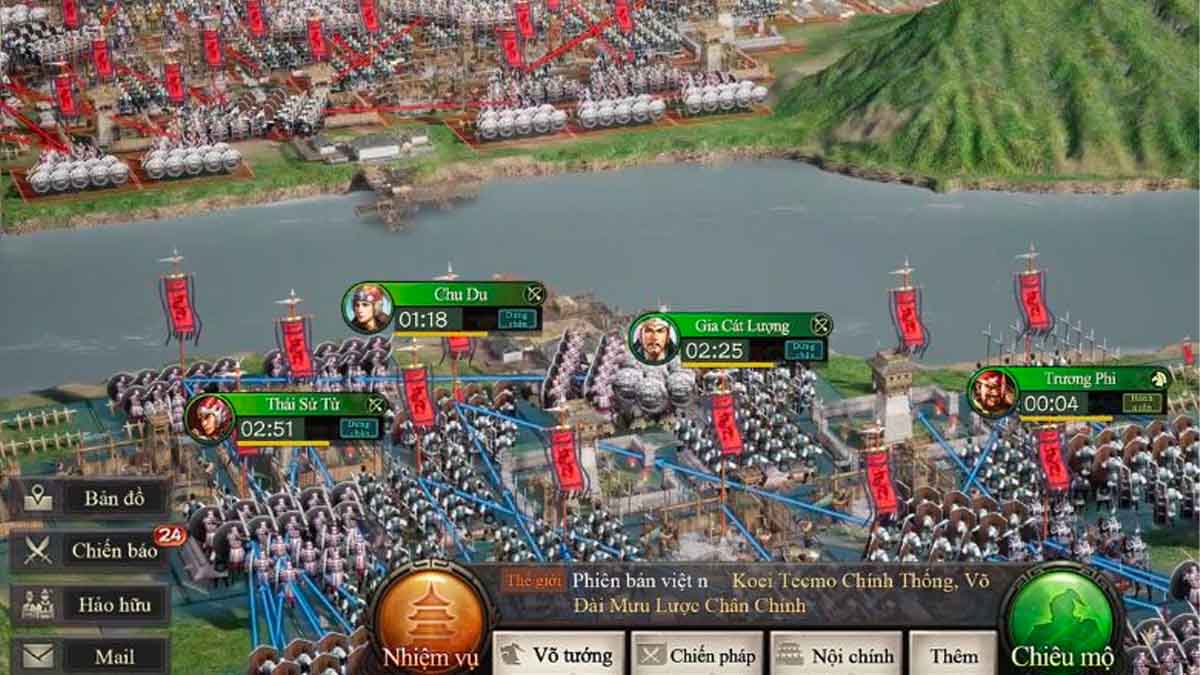 Tải Tam Quốc Chí - Chiến Lược APK trên Android, iOS, PC