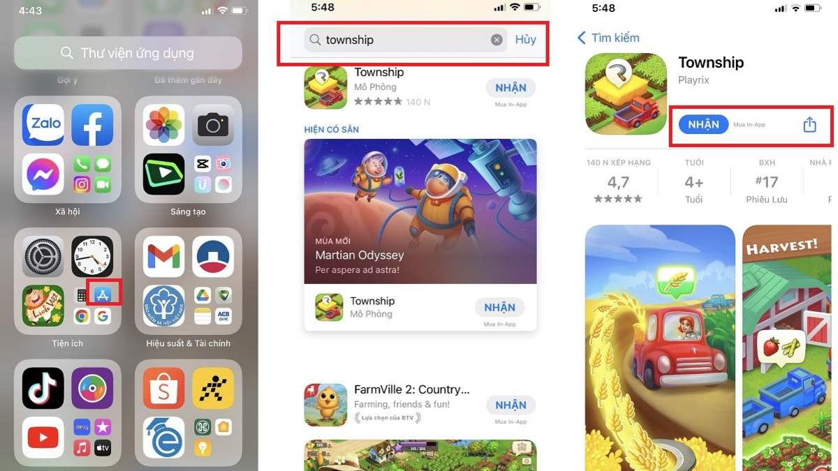 Cách tải Township trên điện thoại Android, IOS và máy tính