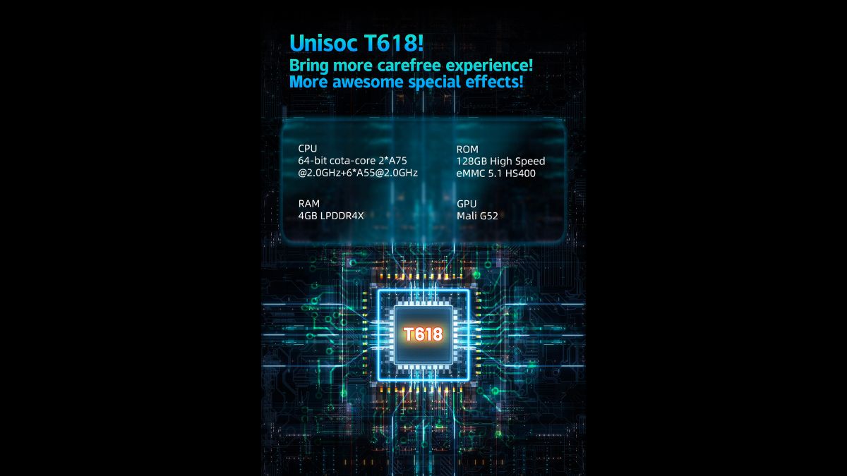 Tìm hiểu Unisoc Tiger T618 nổi bật với bộ vi xử lý mạnh mẽ