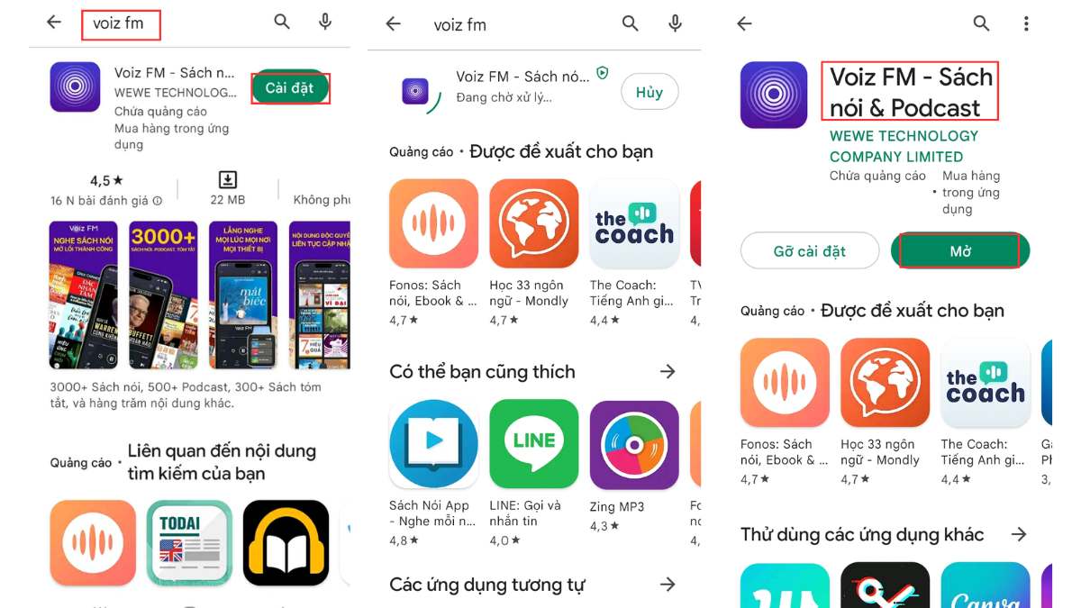 Tải Voiz FM - App Sách nói bản quyến & Podcast chất lượng