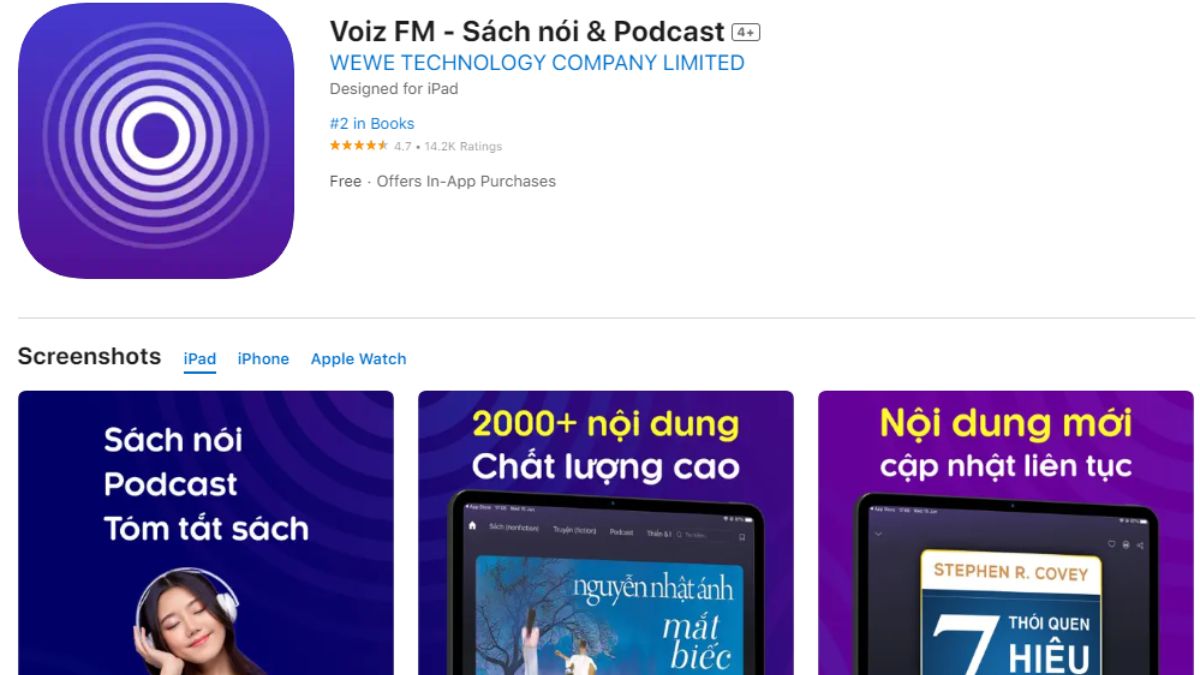 Tải Voiz FM - App Sách nói bản quyến & Podcast chất lượng
