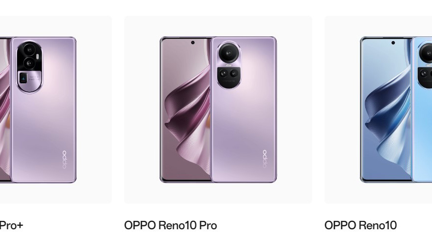 Thông số kĩ thuật chính của OPPO Reno 10 series được tiết lộ