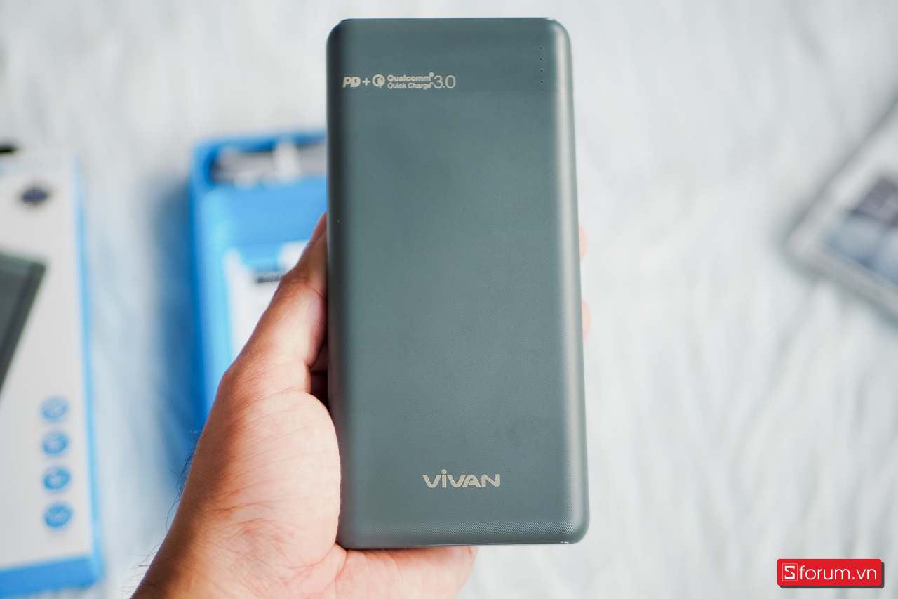 Trên tay PDP Vivan VPB-M10: Sạc nhanh 18W cho cả iPhone lẫn Android ...