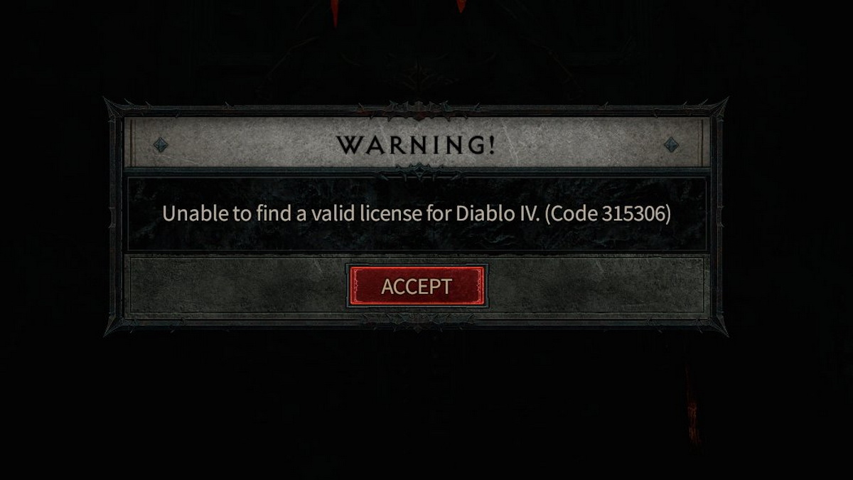 Hướng dẫn sửa lỗi Diablo 4 thường gặp và "Error Code 315306" tai tiếng