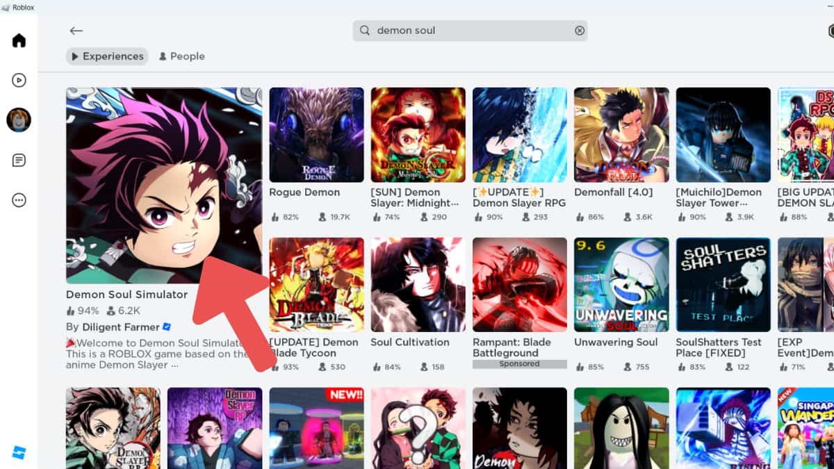 Code Demon Soul Simulator mới nhất 2024, cách nhập code