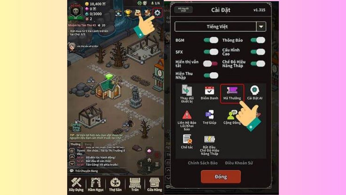 Code Evil Hunter Tycoon mới nhất 2024, cách nhập code