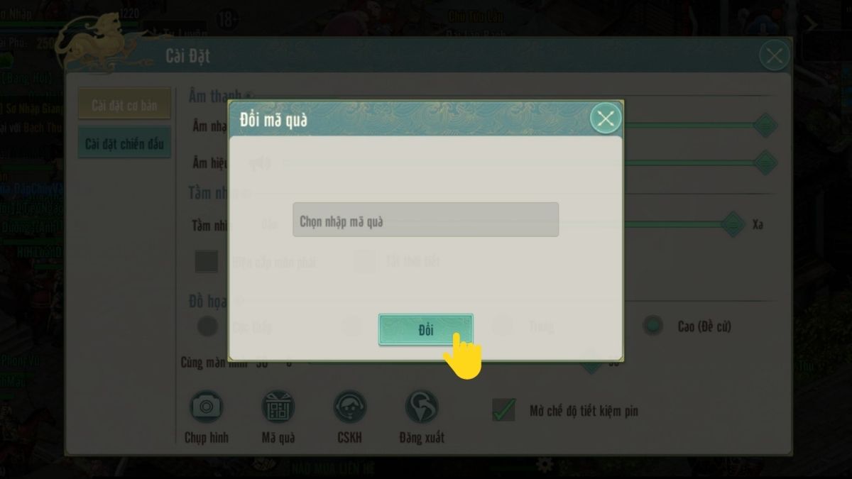 Code Kiếm Thế Origin Mới Nhất 2024 Cách Nhập Code
