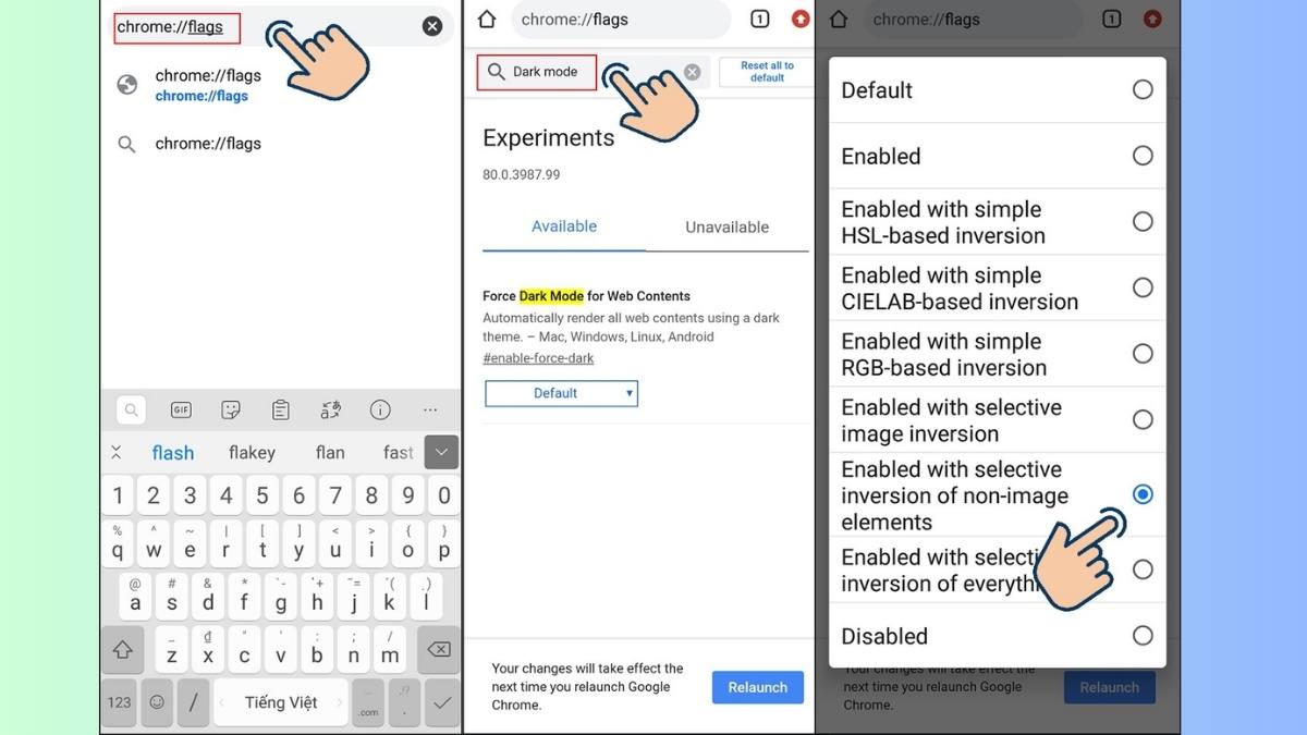 4 Cách bật tắt chế độ Dark Mode Chrome trên mọi thiết bị dễ
