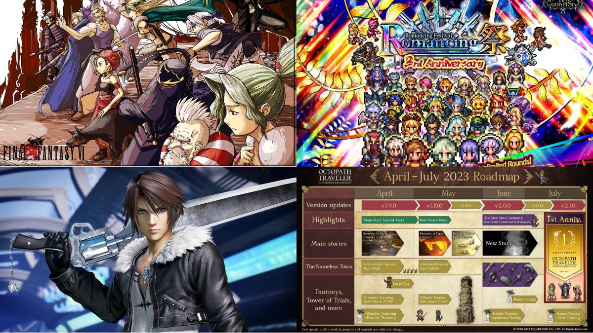 5 game mobile của Square Enix được cập nhật lớn Sforum