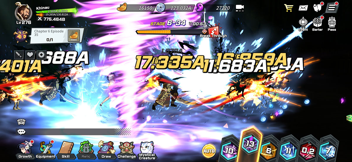 Đánh giá game "hiệp nữ" Legendary Master Idle – Không mới nhưng hay ...