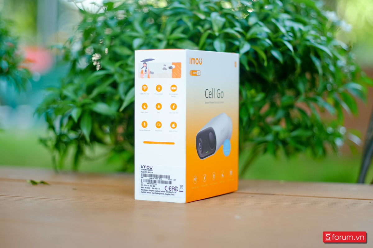 "Đập hộp" IMOU CELL GO IPC-B32P-V2: Nhỏ gọn, đẹp, "xịn sò"